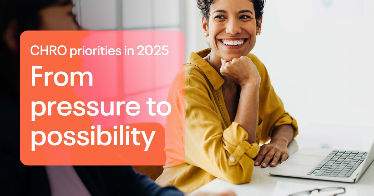 CHRO priorities in 2025: From pressure to possibility | Happydance