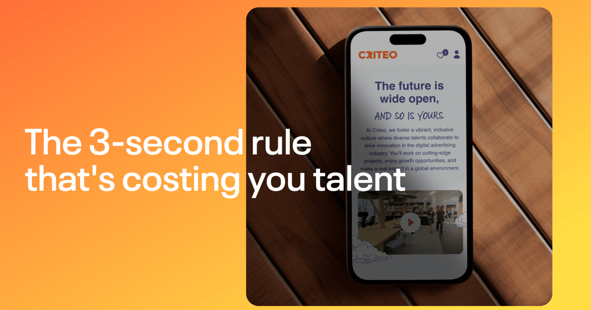 The 3-second rule that's costing you talent | Happydance